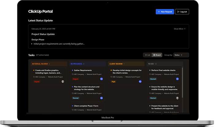 Instant Client Portals – Built for freelancers and agencies to turn their existing project ...