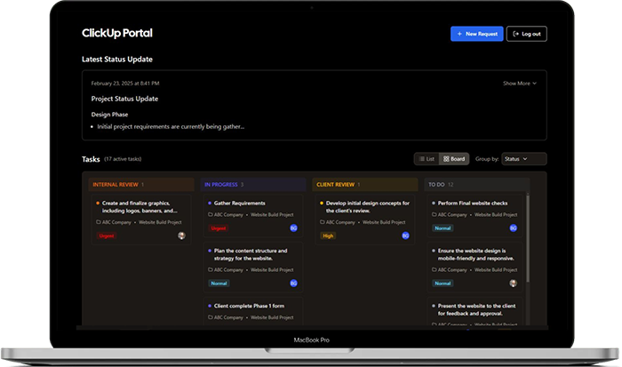 Instant Client Portals – Built for freelancers and agencies to turn their existing project ...